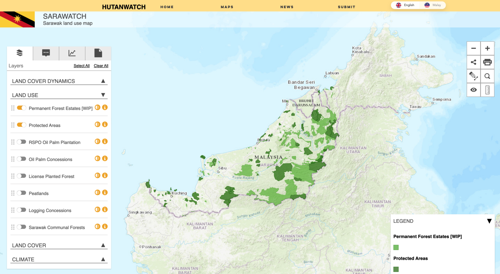 Example Maps and Use Cases - MapBuilder