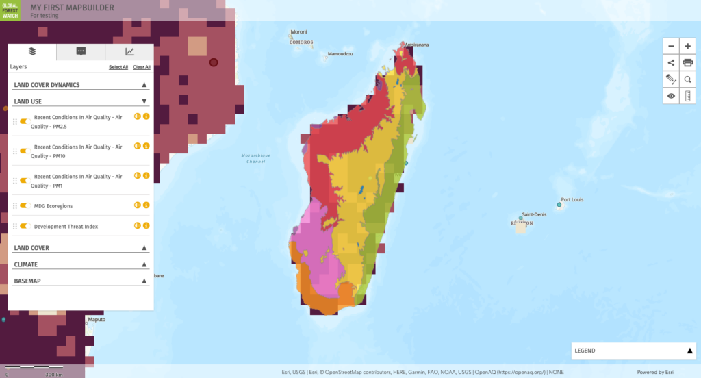 Step 5: Add data to your MapBuilder Application - MapBuilder